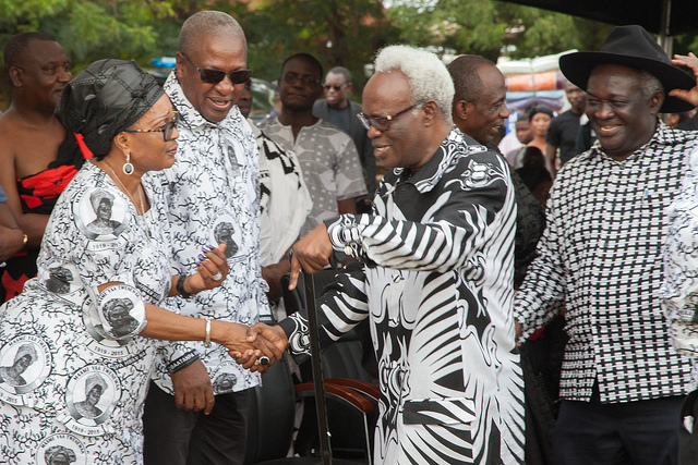 mahama and wife at funeral (25) - Citi 97.3 FM - Relevant Radio. Always