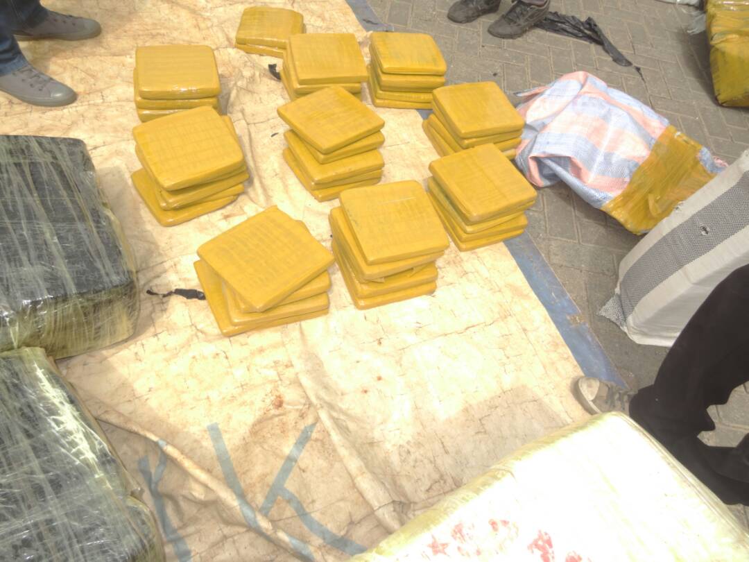 NACOB IMPOUNDS 5 TONNES OF CANNABIS WORTH HALF A MILLION GHANA CEDIS ON ...